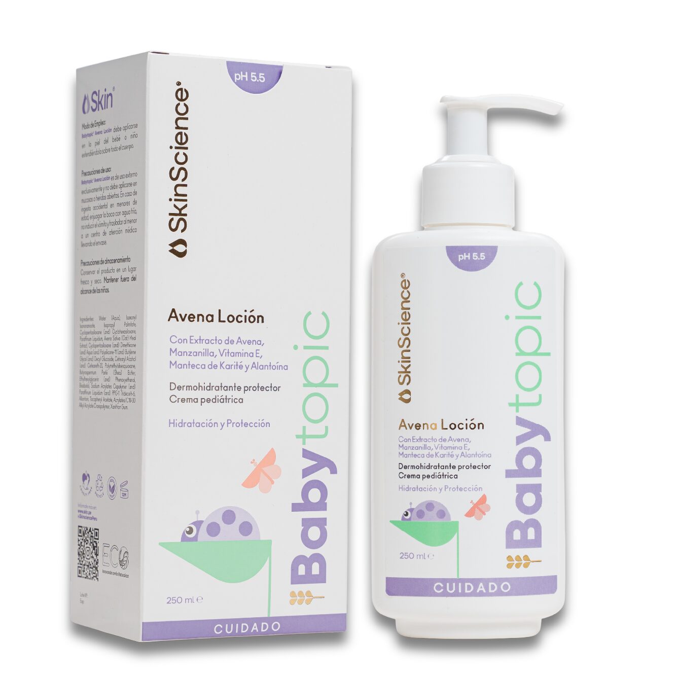 Babytopic Avena Loción x 250ml – SOFT PERU